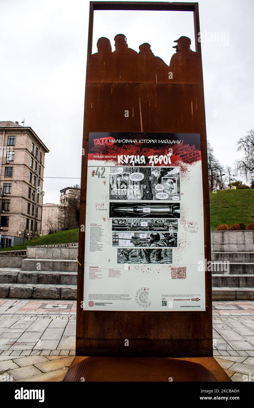 "Painted History of Maidan" art exhibition located at Maidan ...