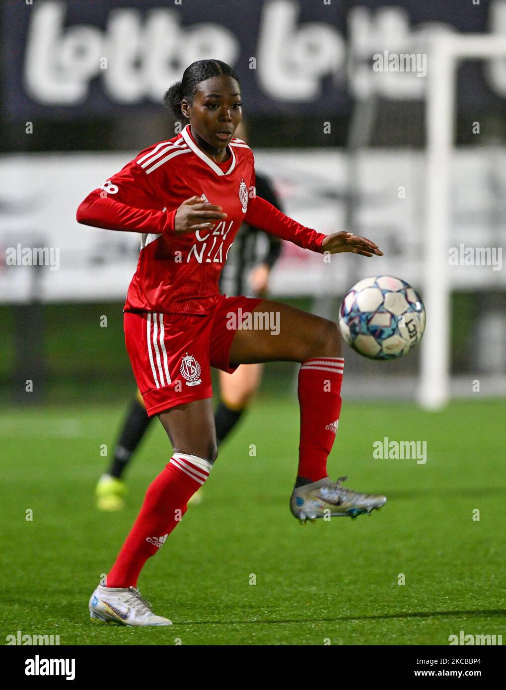 Lakeesha Eijken (11) of Standard pictured during a female soccer game ...