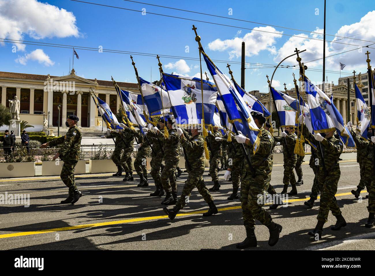 military parade marking the 200 years since the Revolution of 1821 and ...