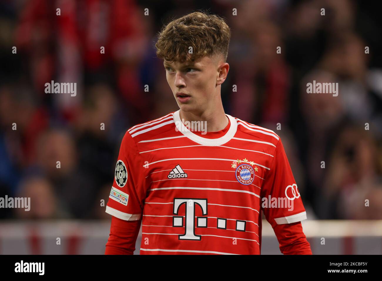 Munich, Germany, 1st November 2022. Paul Wanner of Bayern Munchen ...