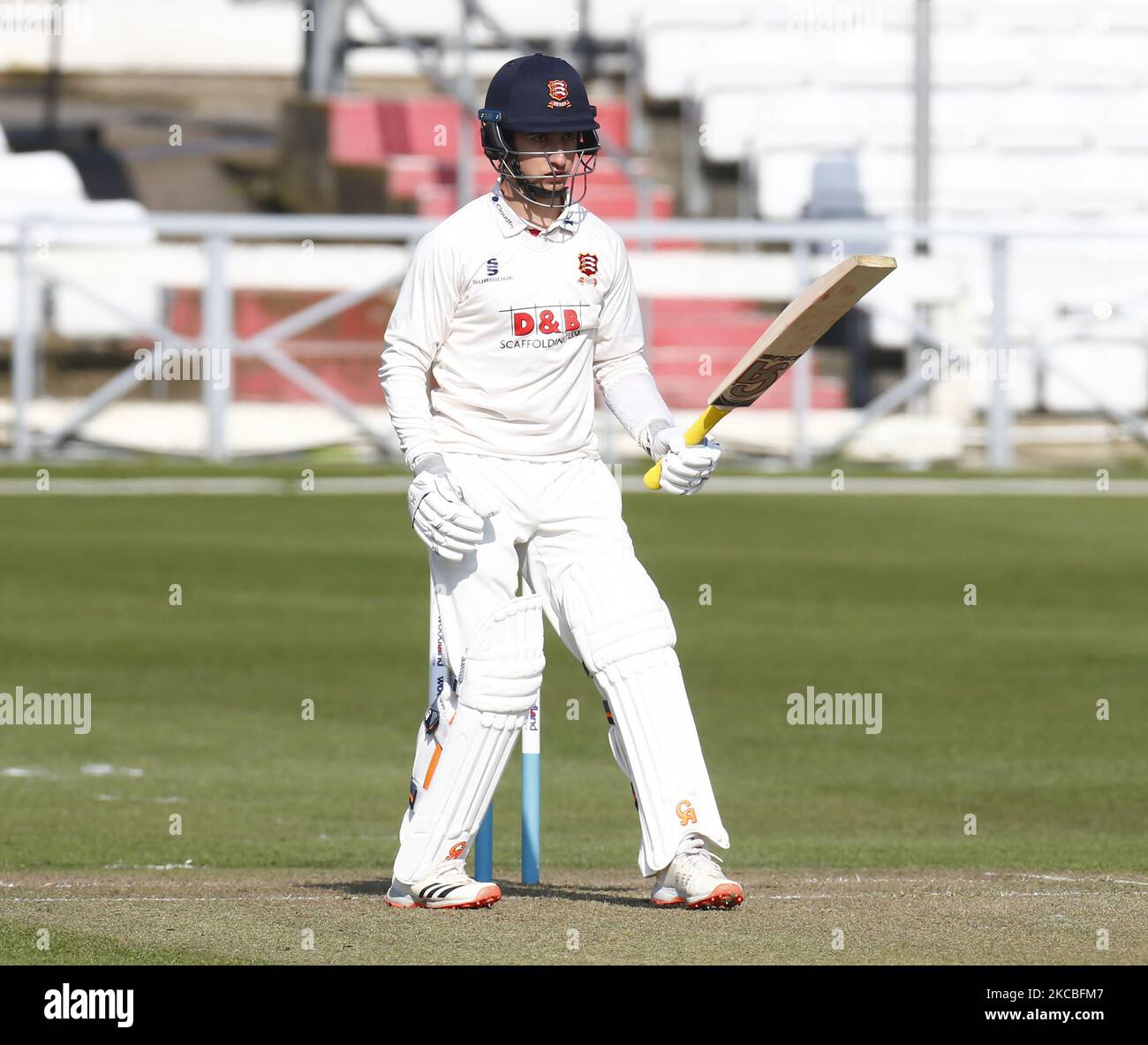 CHELMSFORD ENGLAND - MARCH 23: Essex's Robin Das during Friendly Day ...