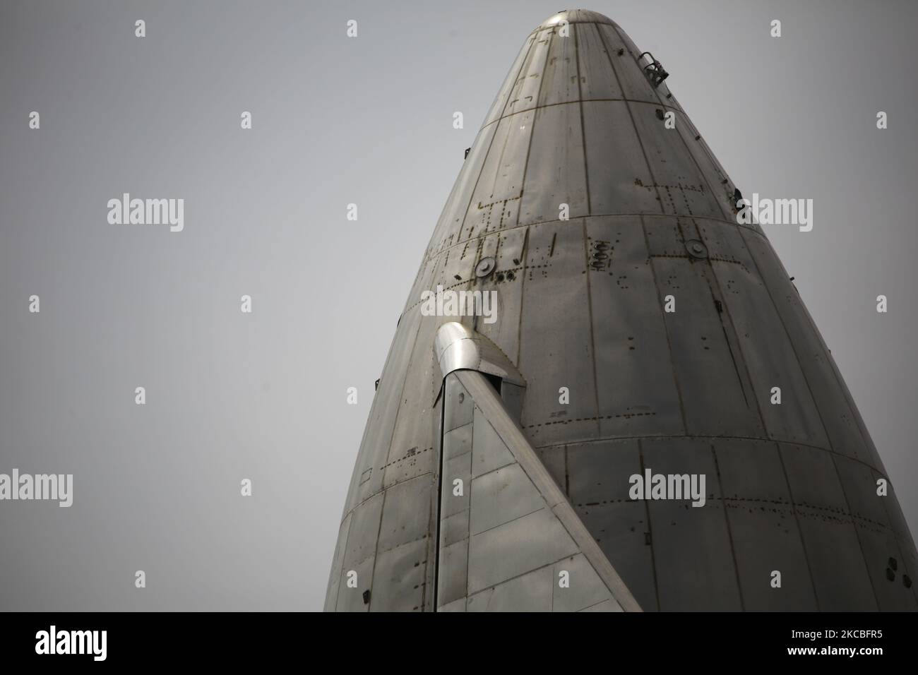 Starship SN11 at SpaceX's South Texas launch site in Boca Chica, Texas ...