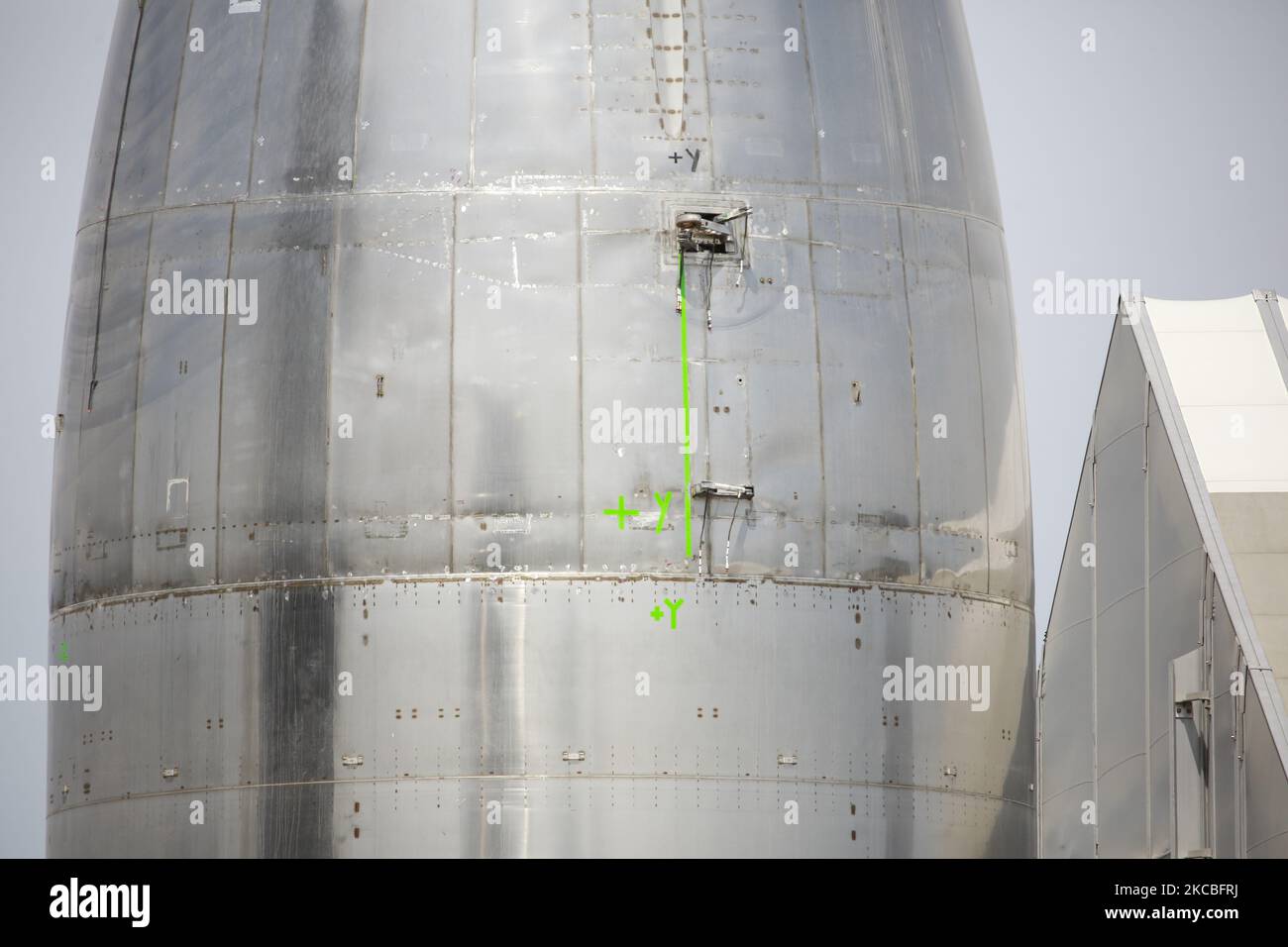 Construction continues at SpaceX's South Texas build site in Boca Chica ...