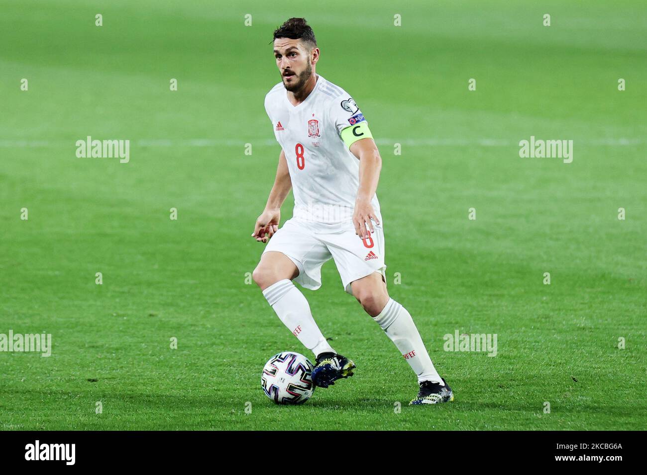 Koke of Spain during the FIFA World Cup 2022 Qatar Qualifier match ...