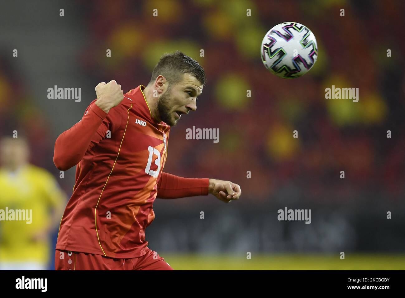 Stefan Ristovski during the FIFA World Cup Qatar 2022 qualification ...