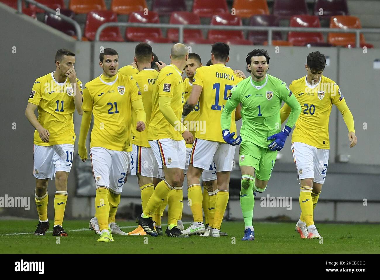 Florin Tanase, Valentin Mihaila, Andrei Burca, Dennis Man, Claudiu ...