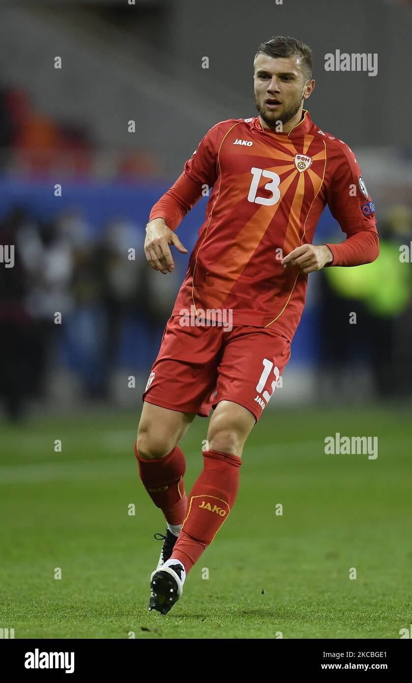Stefan Ristovski during the FIFA World Cup Qatar 2022 qualification ...