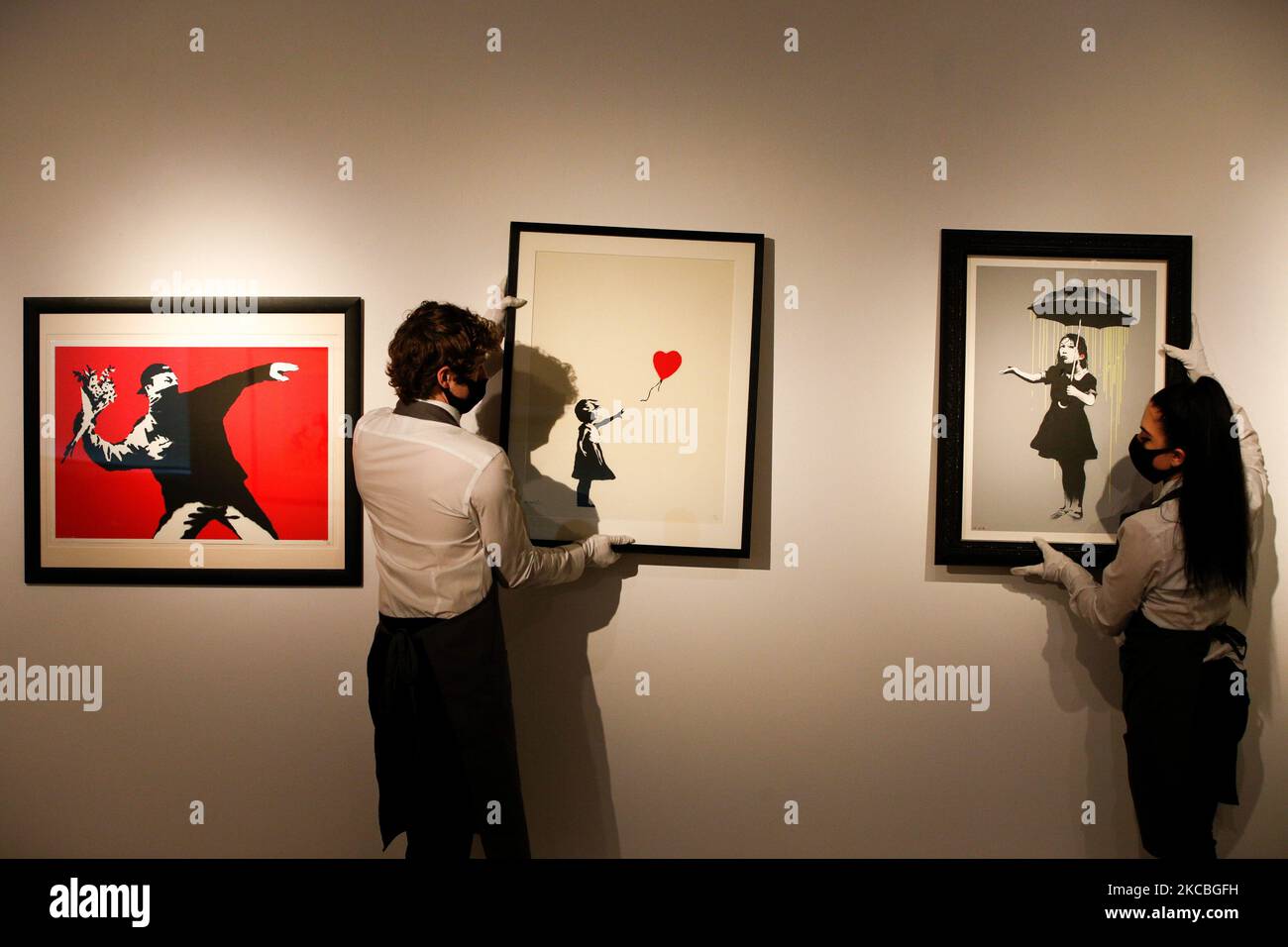 Banksy nola girl hi-res stock photography and images - Alamy