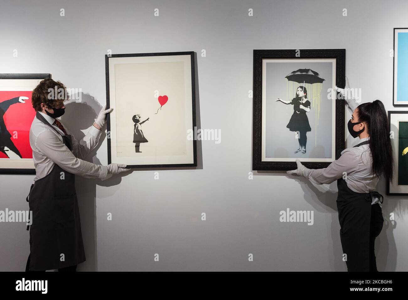 Banksy nola girl hi-res stock photography and images - Alamy