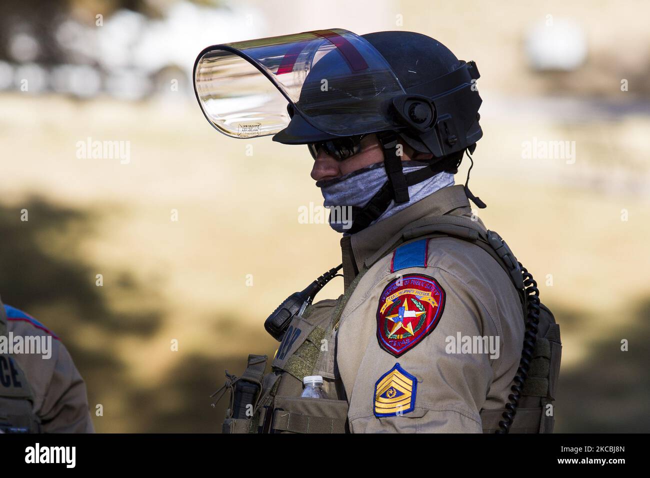 On Sunday January 17th state troopers, military, and police guarded the ...
