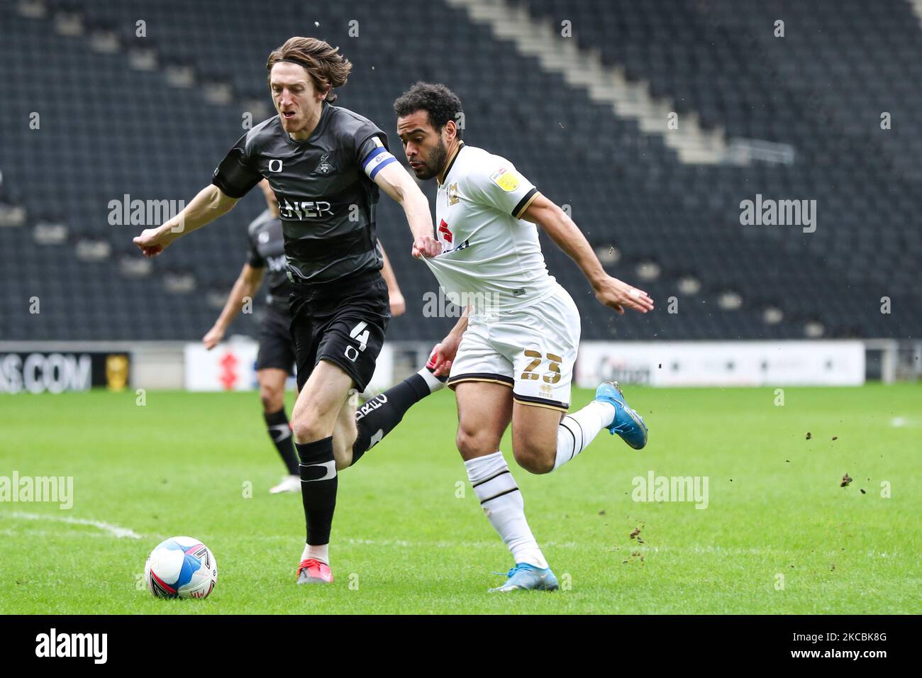 Doncaster Rovers captain Tom Anderson gets shirty withMilton Keynes ...