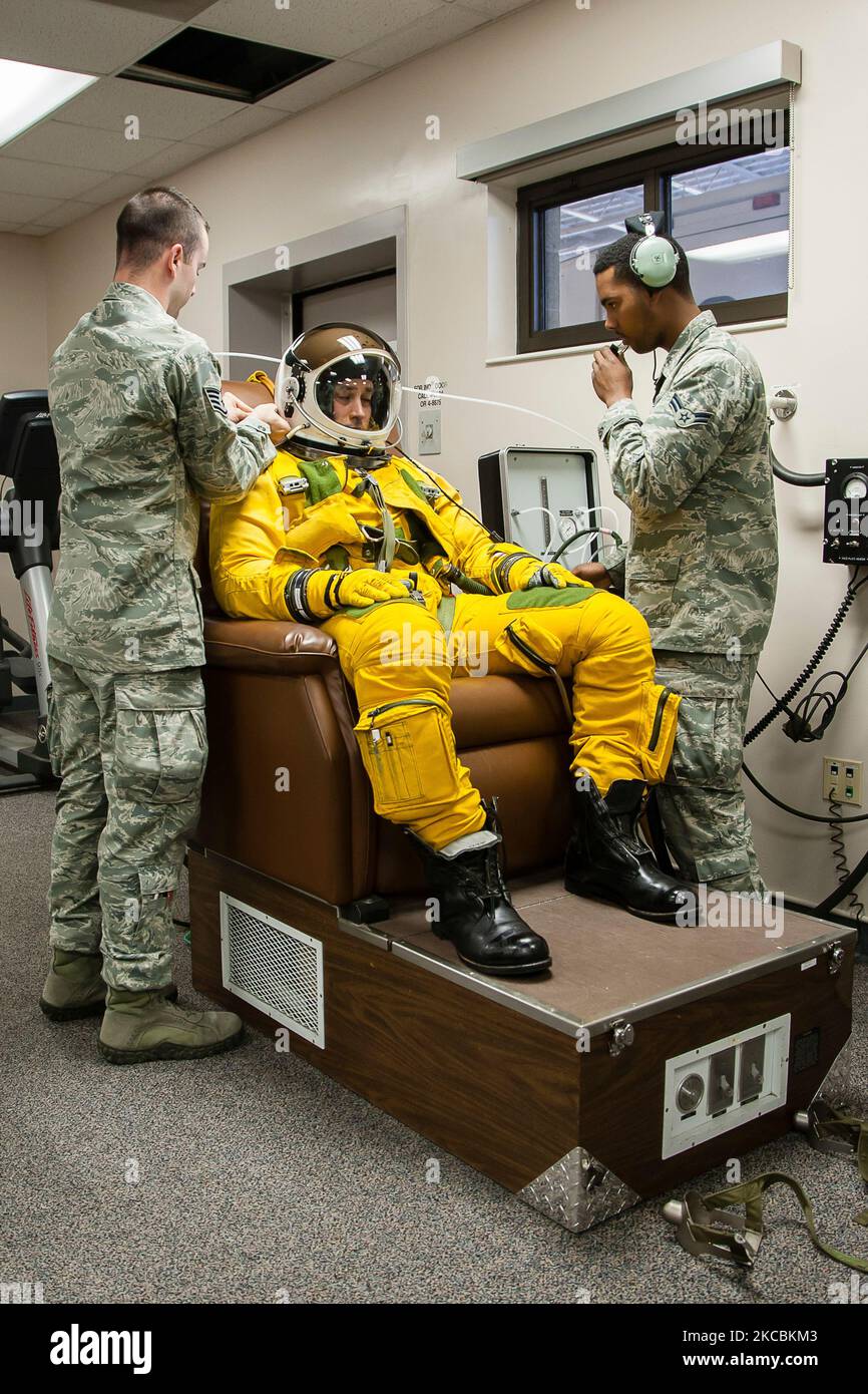 High altitude pressure suit hi-res stock photography and images - Alamy