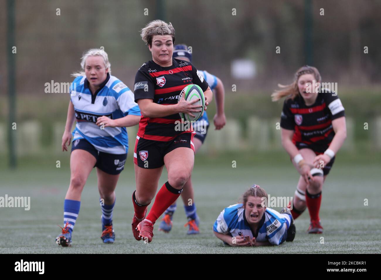Robyn Lock of Gloucester Hartpury during the WOMEN'S ALLIANZ PREMIER ...