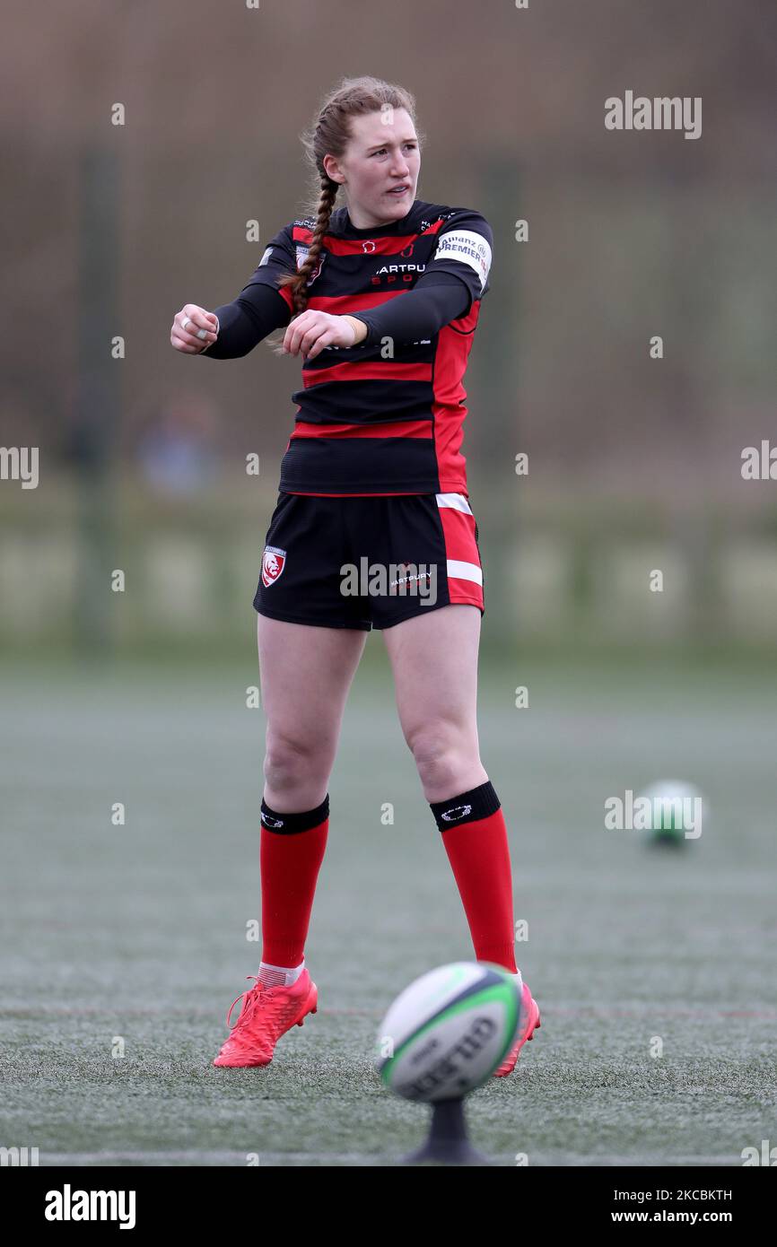 Emma Sing of Gloucester Hartpury during the WOMEN'S ALLIANZ PREMIER 15S ...