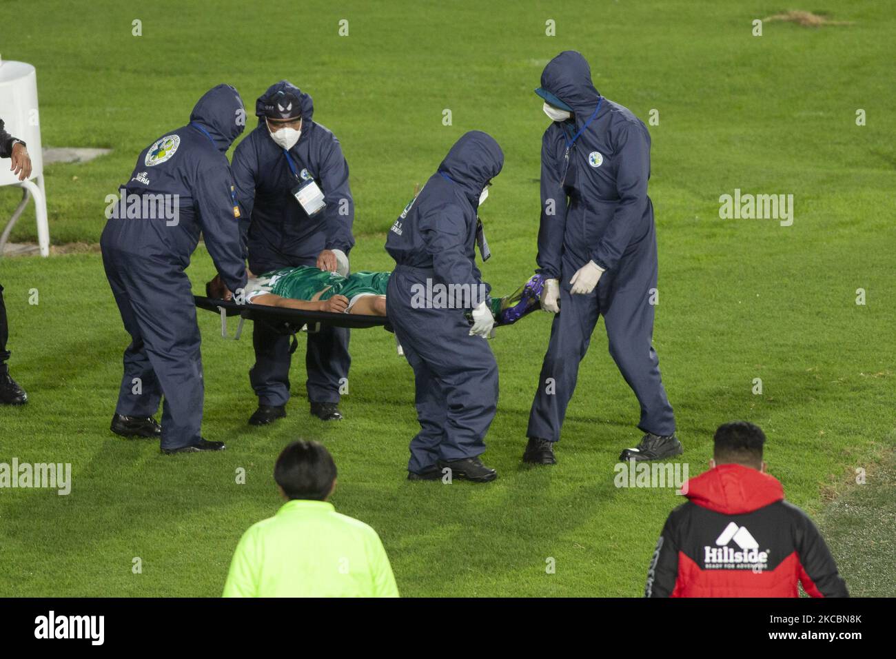 Player walmer pacheco of equidad fc hi-res stock photography and images ...