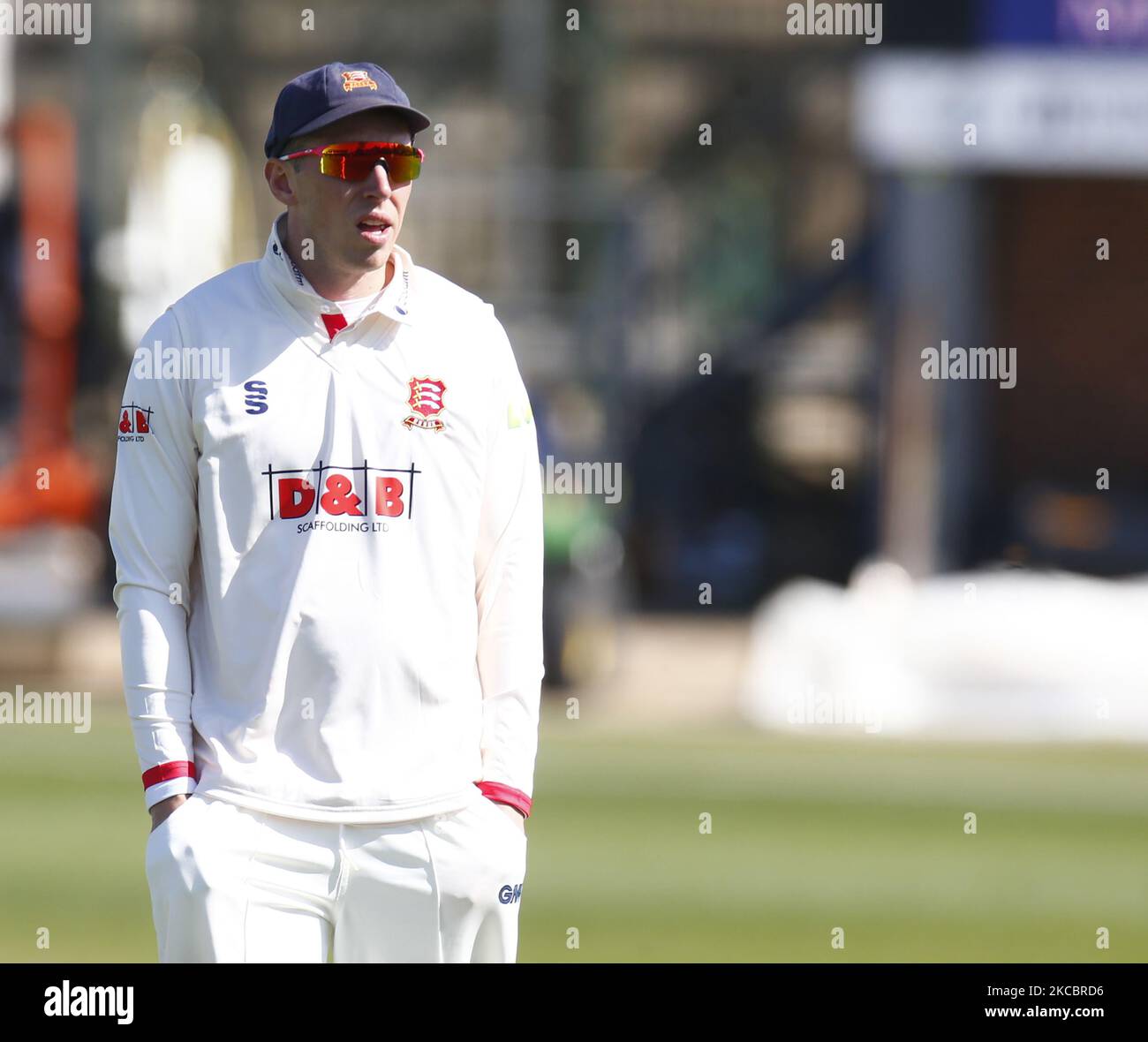 Essex's Dan Lawrence during Friendly Day One of 2 match between Essex ...