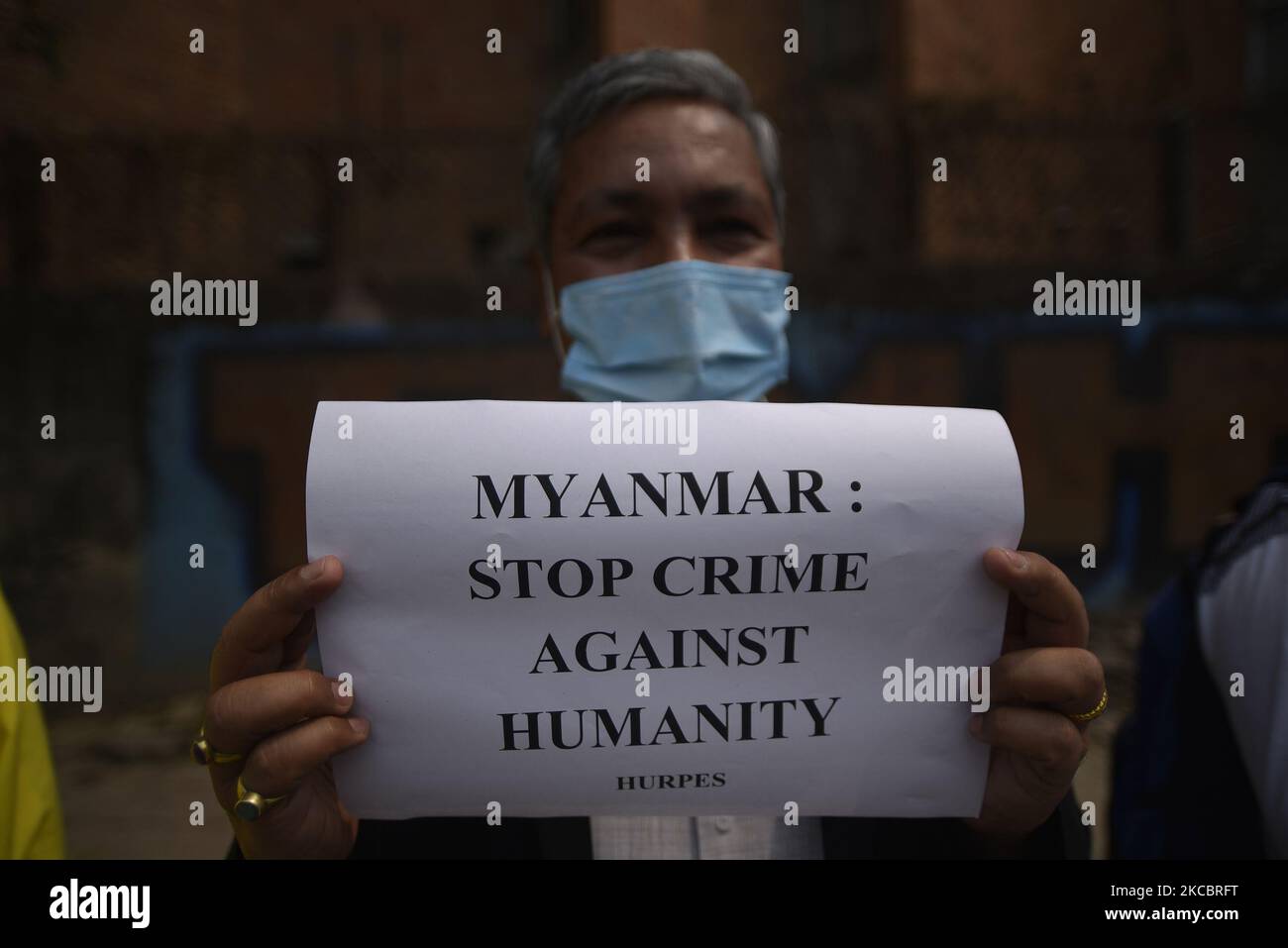 Nepalese human rights activists hi-res stock photography and images - Alamy