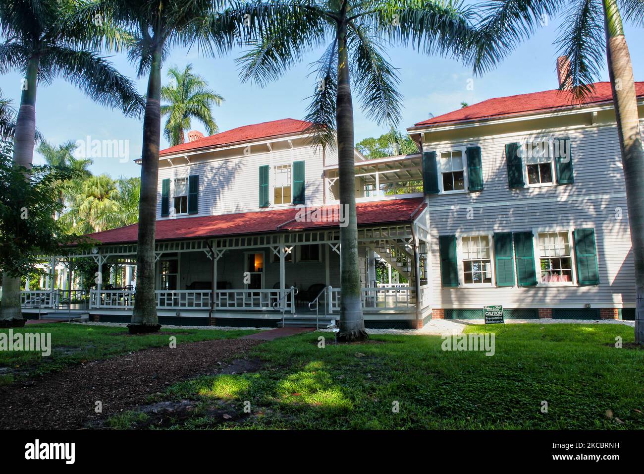 Seminole Lodge at the Thomas Edison and Henry Ford Winter Estates in ...