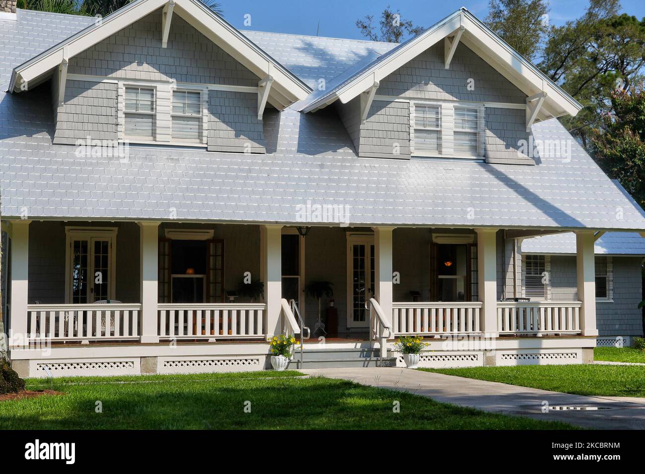 Thomas Edison and Henry Ford Winter Estates in Fort Myers, Florida, USA ...