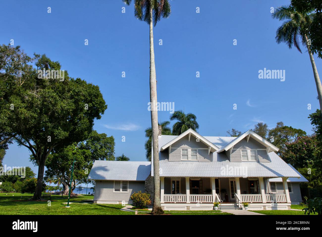 Thomas Edison and Henry Ford Winter Estates in Fort Myers, Florida, USA ...