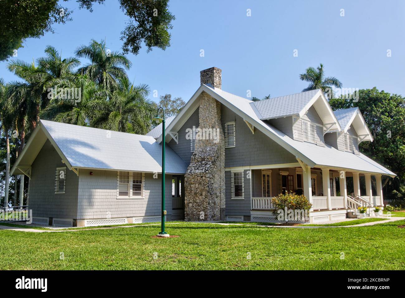 Thomas Edison and Henry Ford Winter Estates in Fort Myers, Florida, USA ...