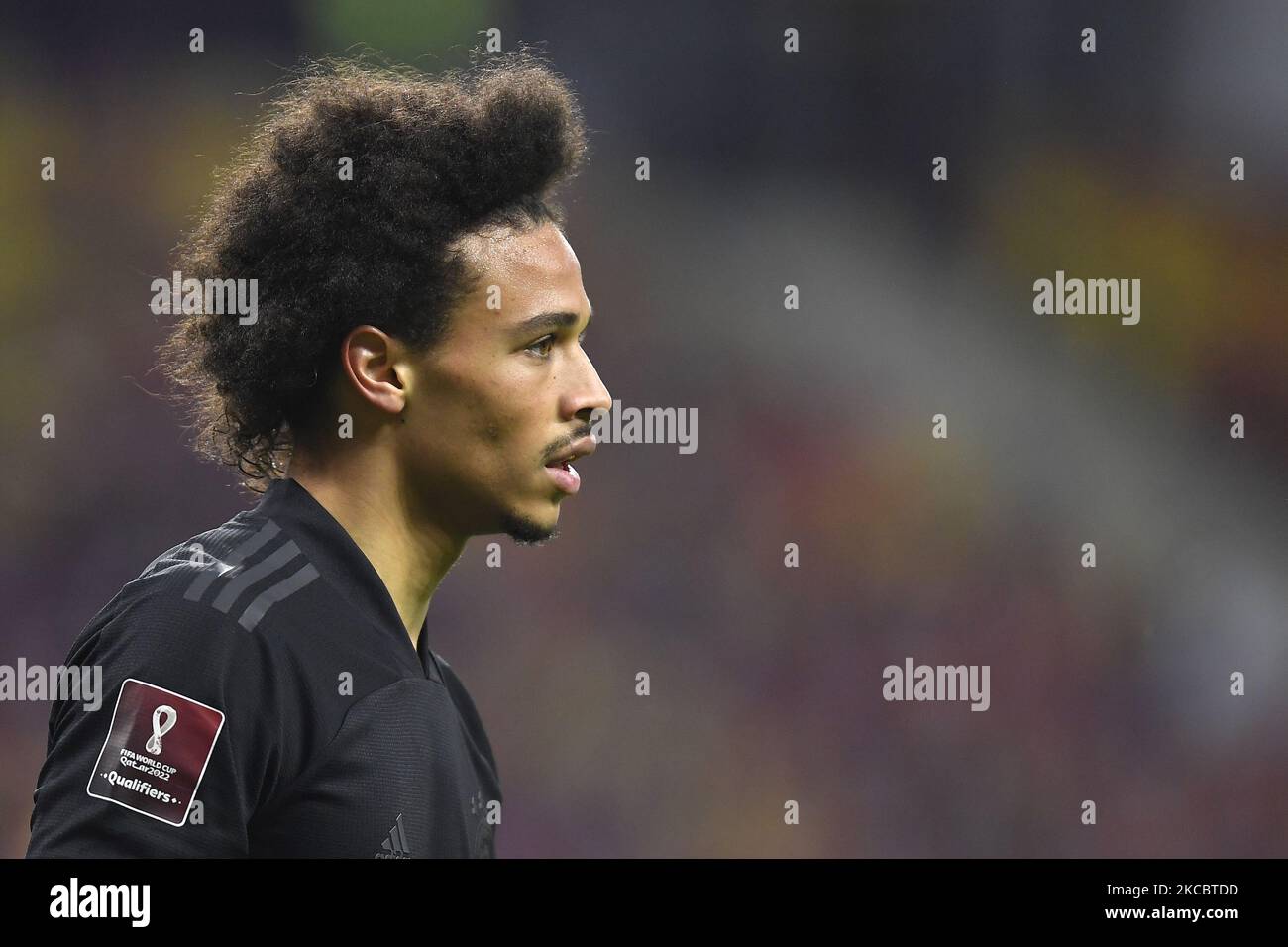 Leroy Sane of Germany during the game between Romania an Germany, in ...