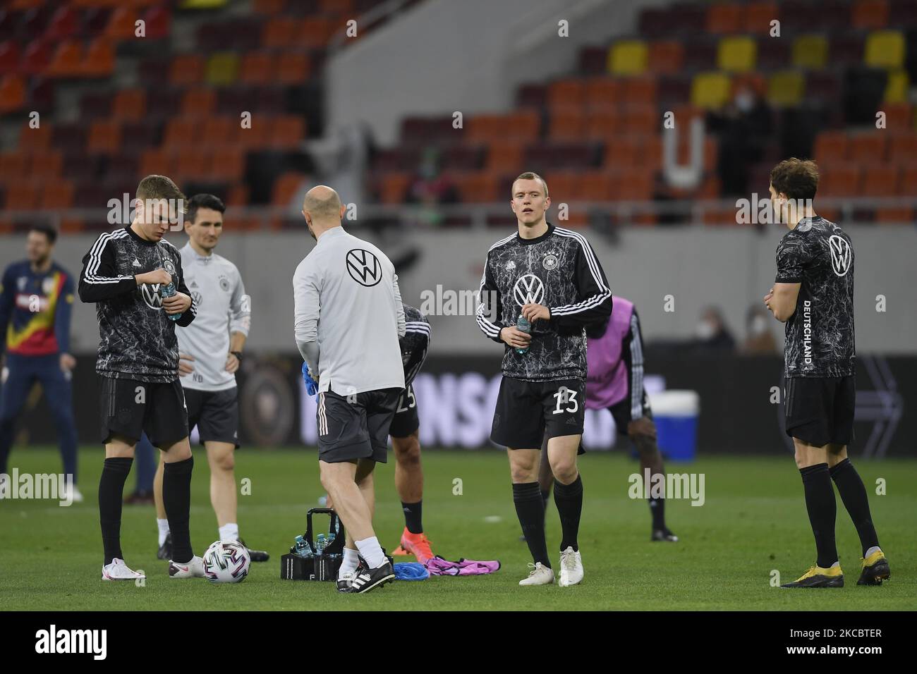 Lukas Klostermann during the game between Romania an Germany, in the ...
