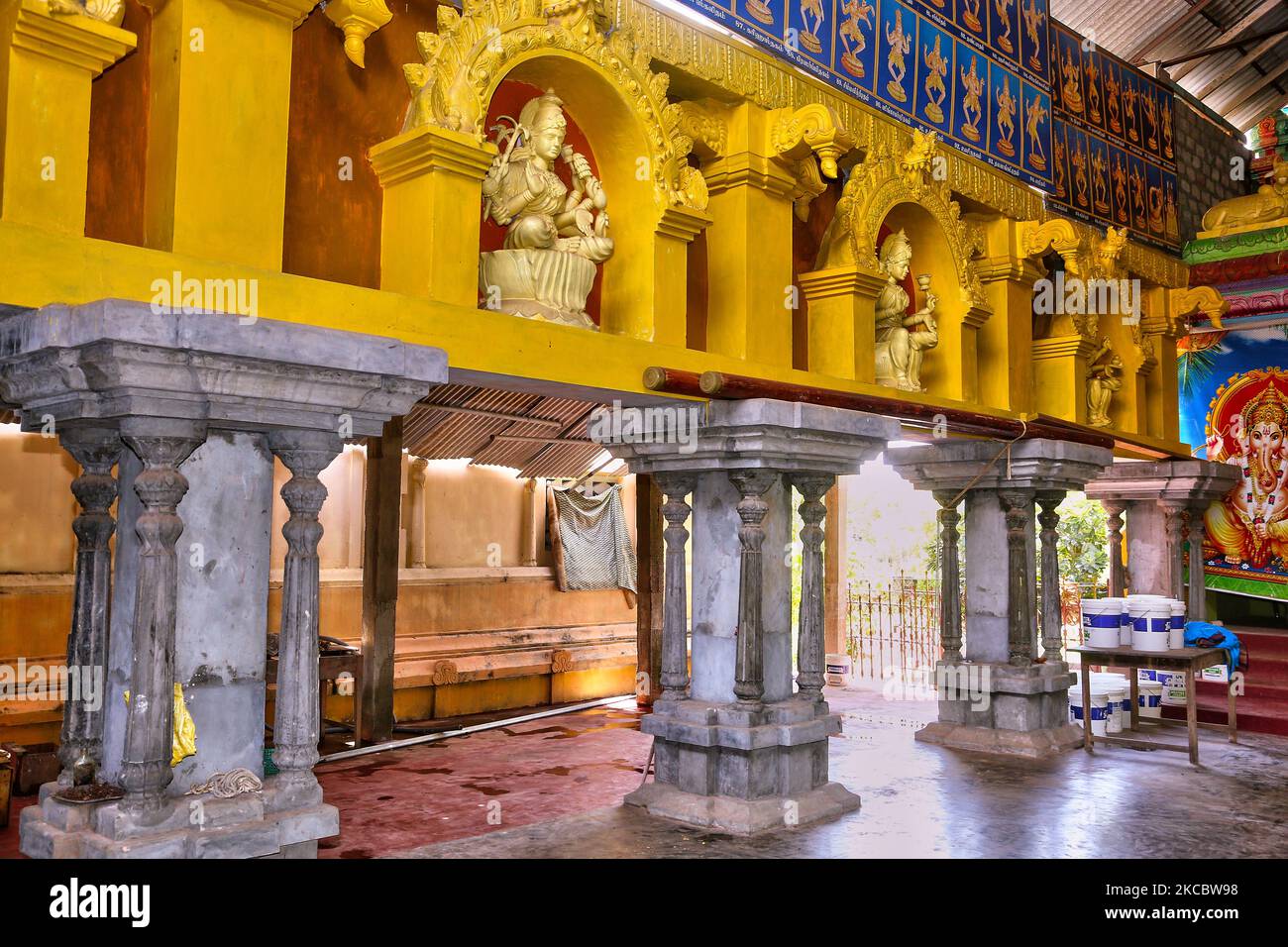 Re-construction of the Keerimalai Naguleswaram Hindu Temple in ...