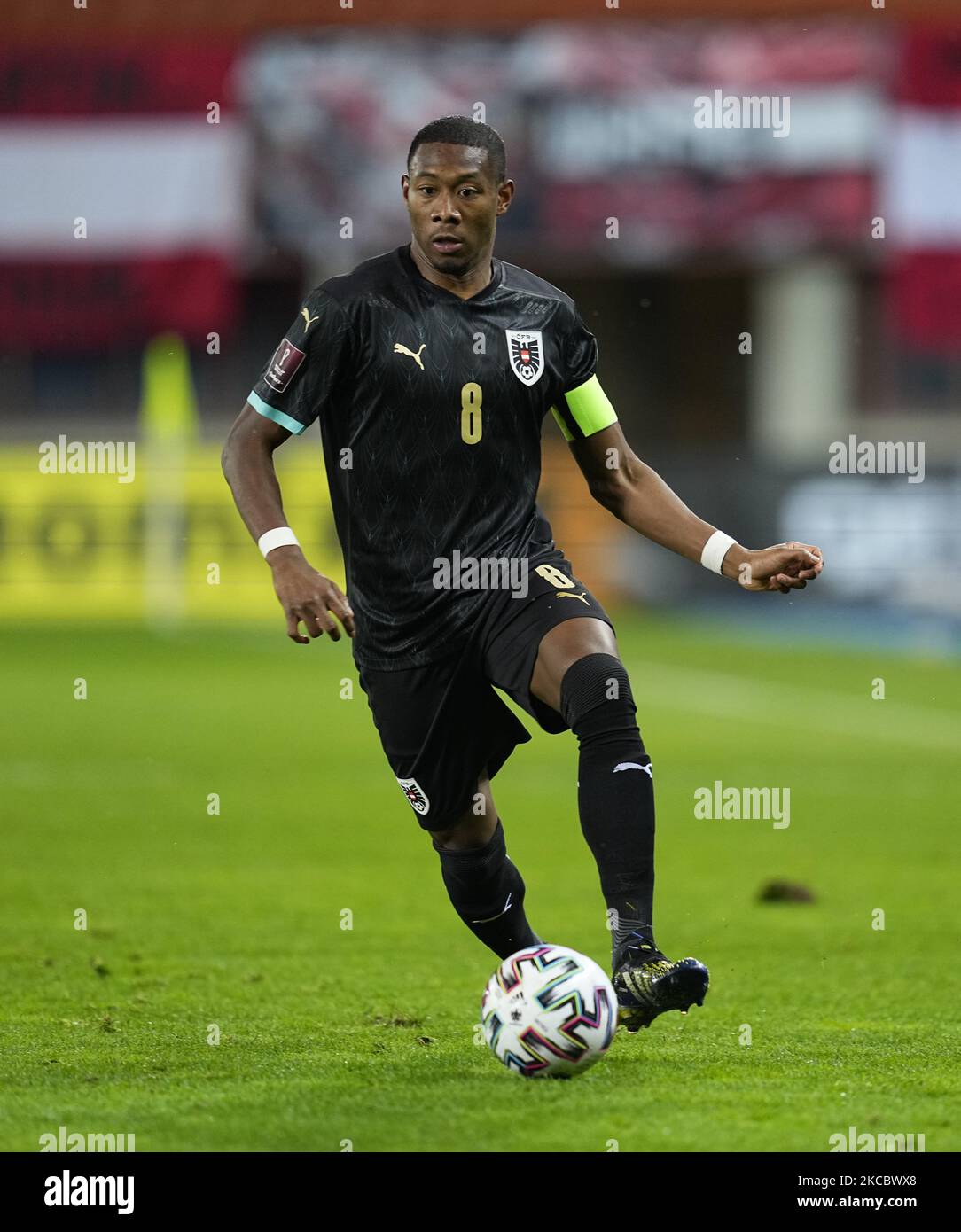 David Alaba of Austria during the World Cup Qualification match between ...