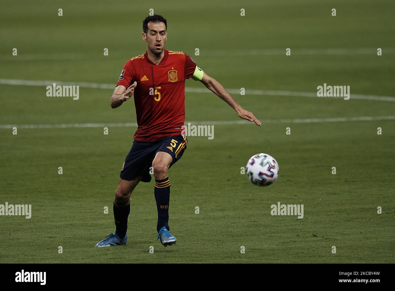 Sergio Busquets (FC Barcelona) of Spain in action during the FIFA World ...