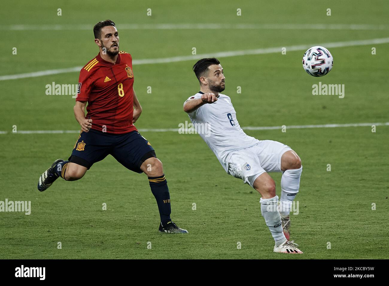 Besar Halimi (SV Sandhausen) of Kosovo in action during the FIFA World ...