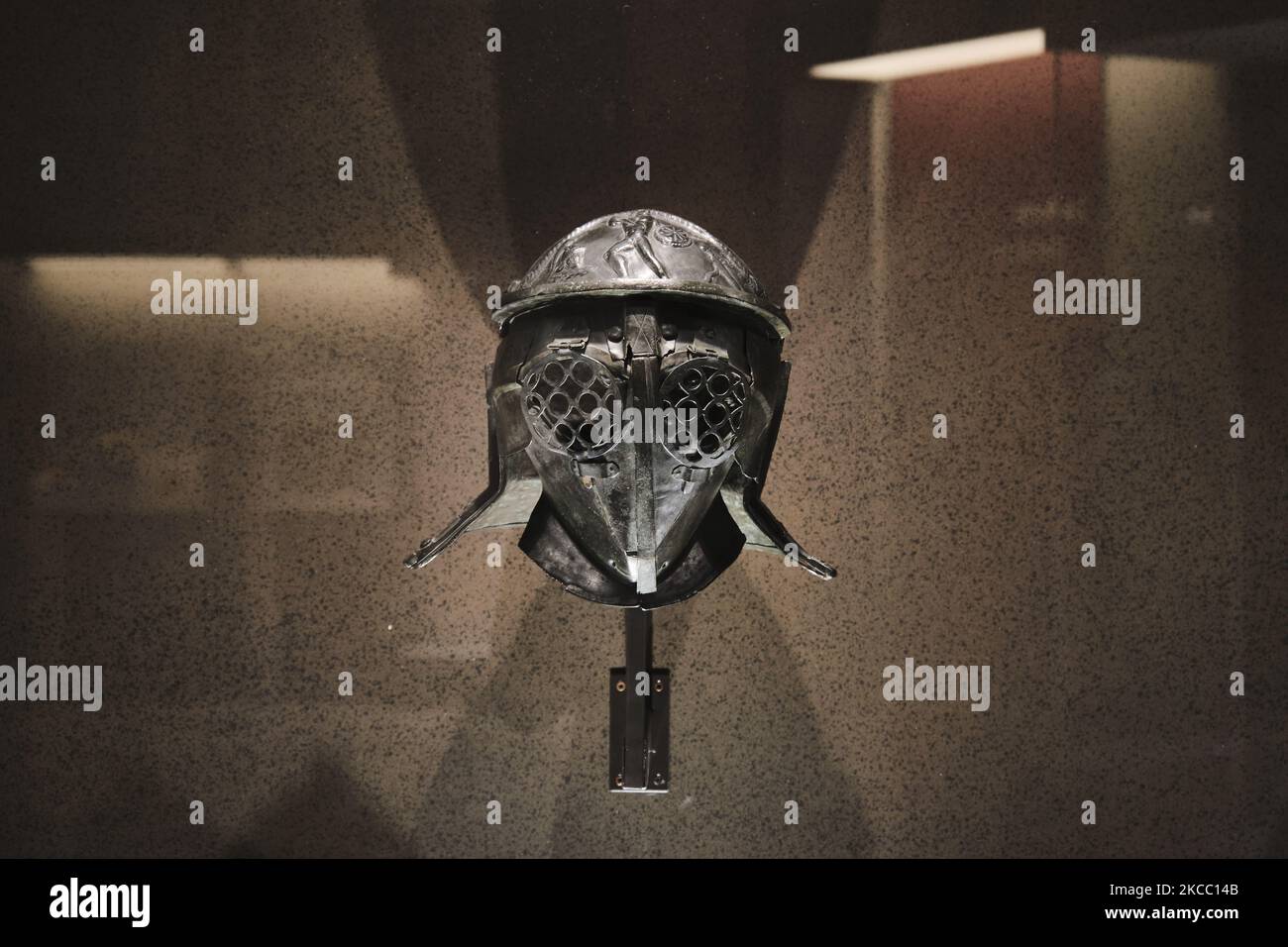 A Gladiator helmet at the ''Gladiatori'' (Gladiators) exhibition at the ...