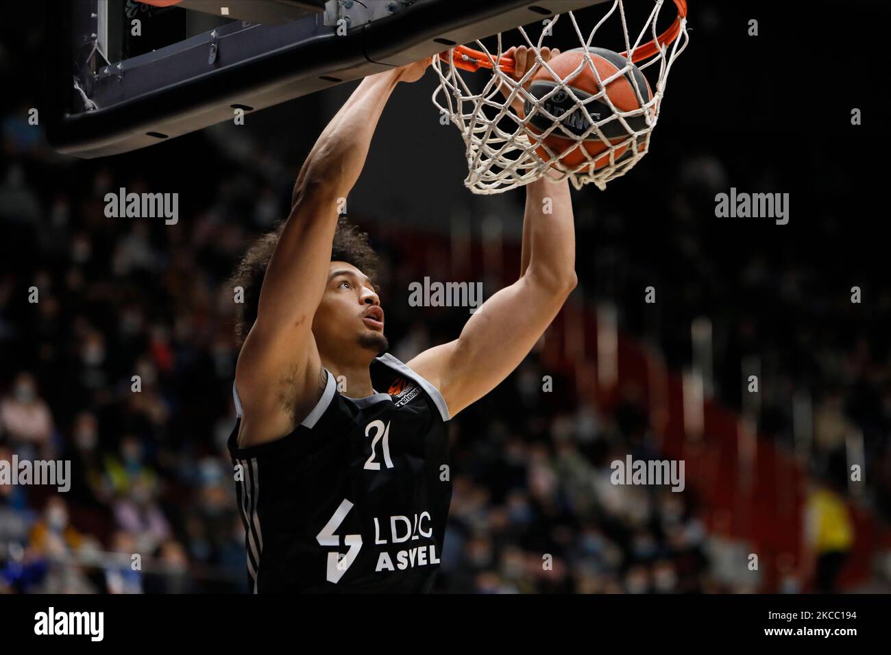 Ismael bako of ldlc asvel villeurbanne hi-res stock photography and ...