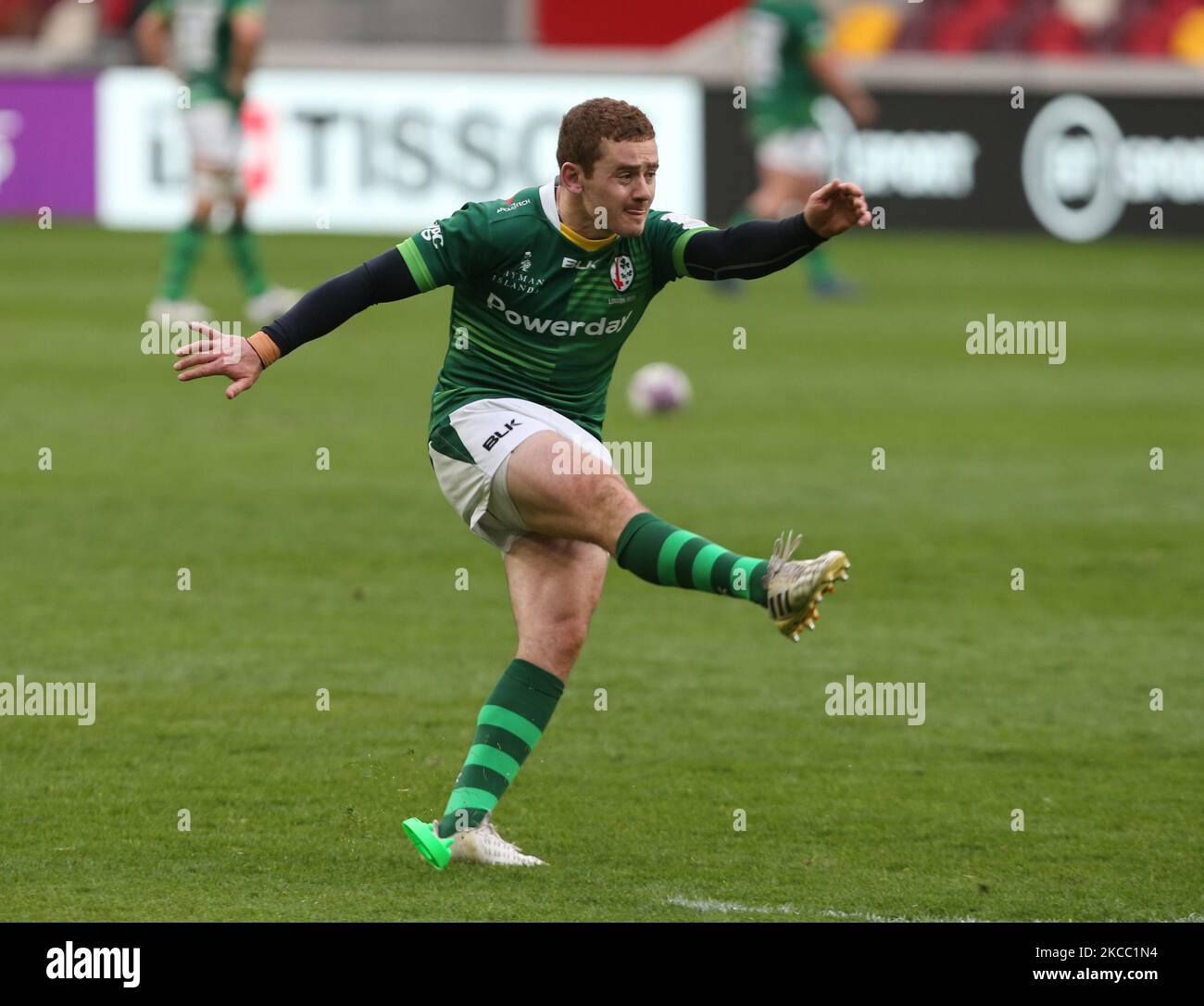 Paddy Jackson of London Irish during European Champions Cup between ...