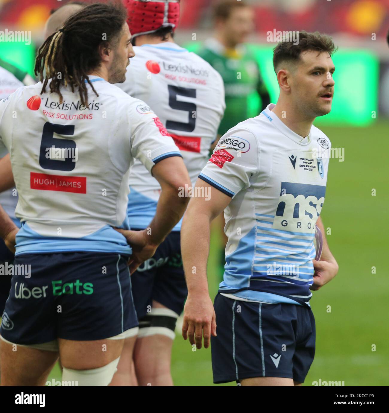Tomos Williams of Cardiff Blues makes his 100th appearance during ...