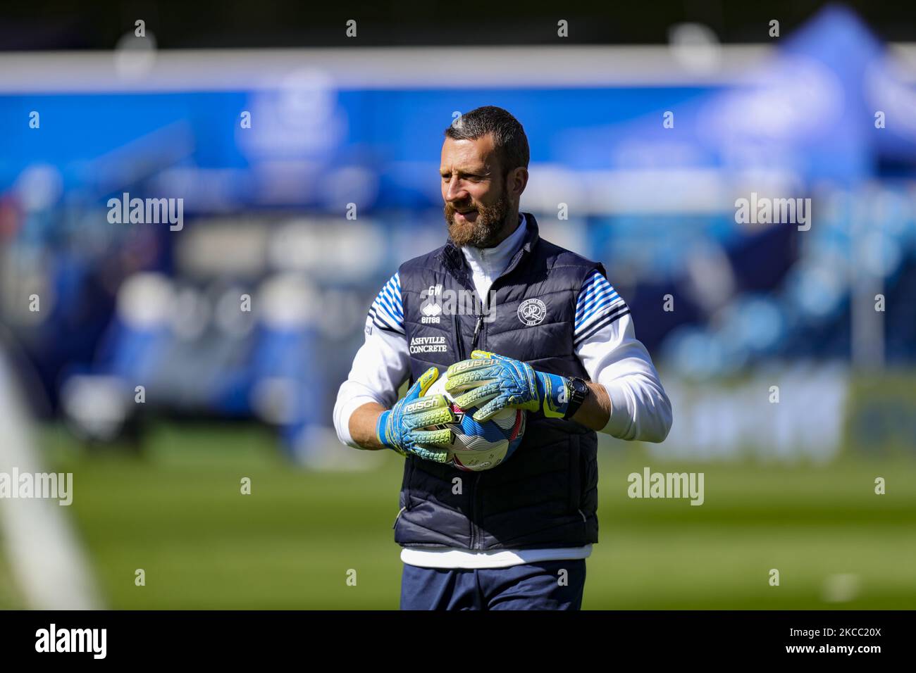 Qprs goalkeeper coach gavin ward hi-res stock photography and images ...