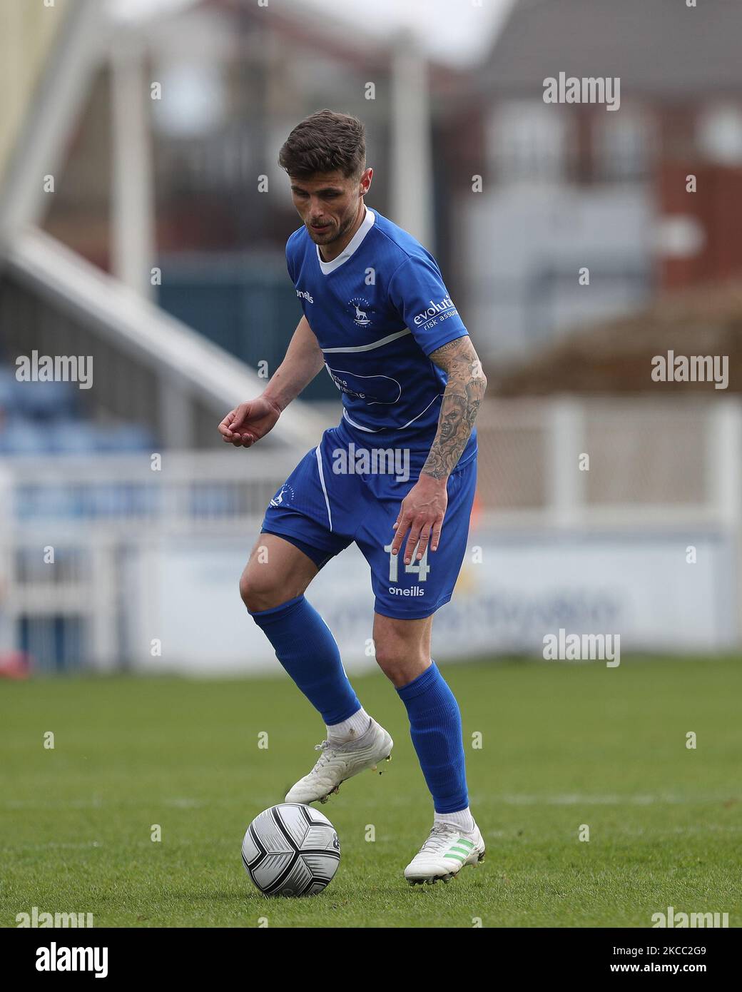 : Gavan Holohan of Hartlepool United during the Vanarama National ...
