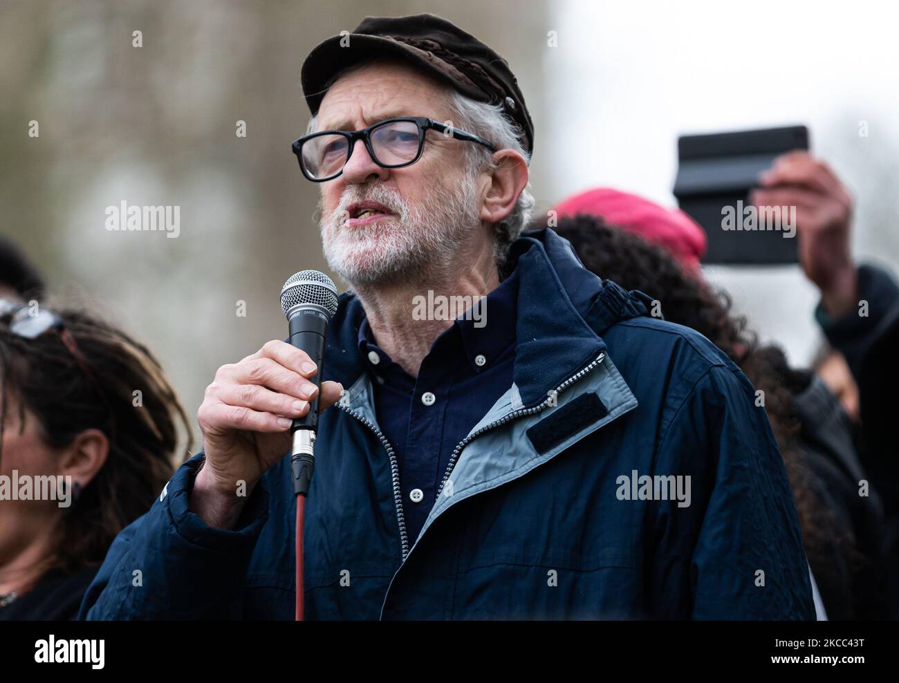 Jeremy Corbyn speaks against the Police, crime and Sentencing Bill in ...