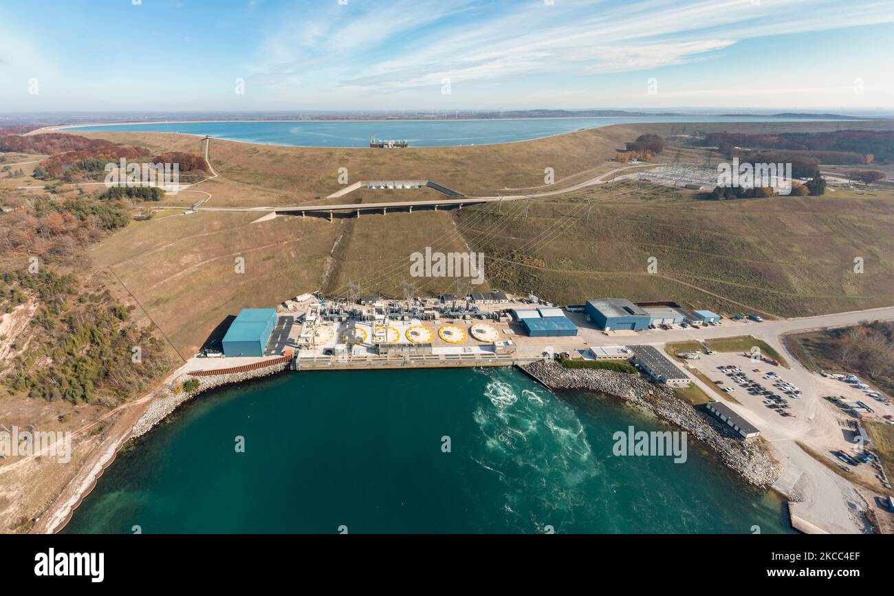 Ludington, Michigan - Consumers Energy's pumped storage hydroelectric ...