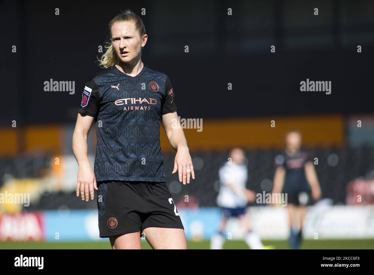 Sam Mewis (Manchester City) gestures during the 2020-21 FA Womenâ€™s ...