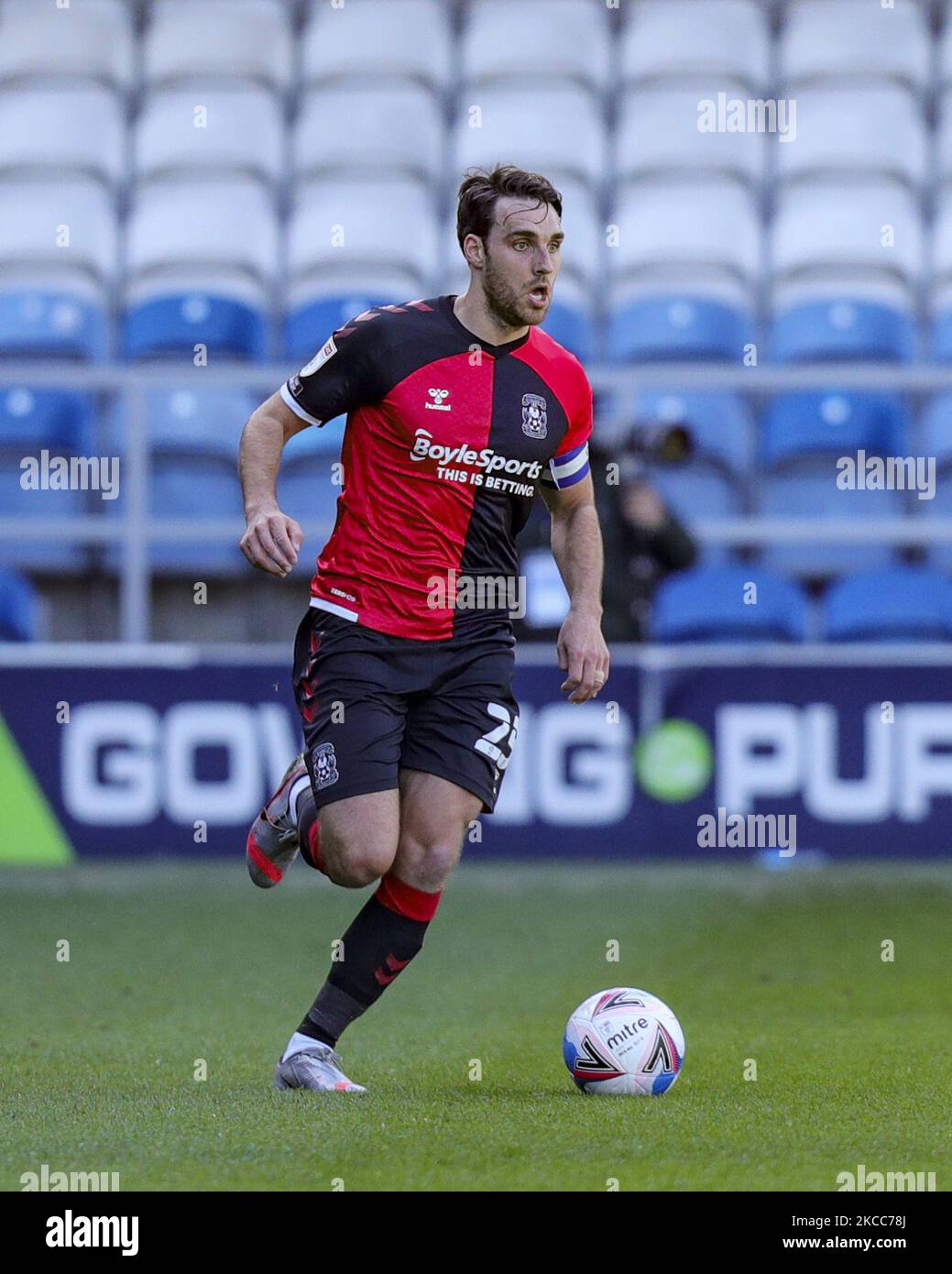 Coventry City's Matty James during the Sky Bet Championship match ...