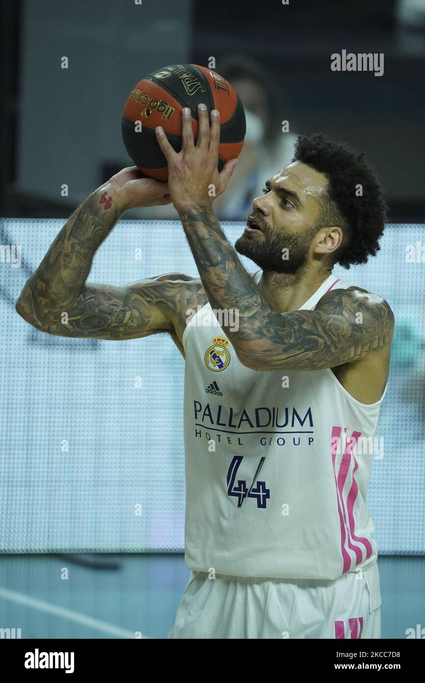 Jeffery Taylor of Real Madrid in action during the ACB Endesa ...