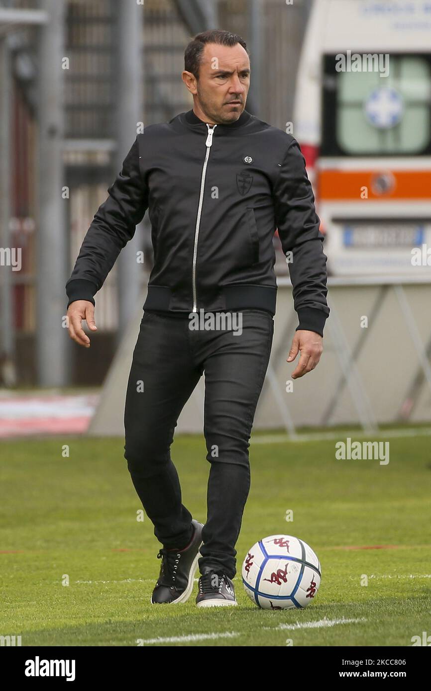 Cristian brocchi coach of ac monza hi-res stock photography and images ...