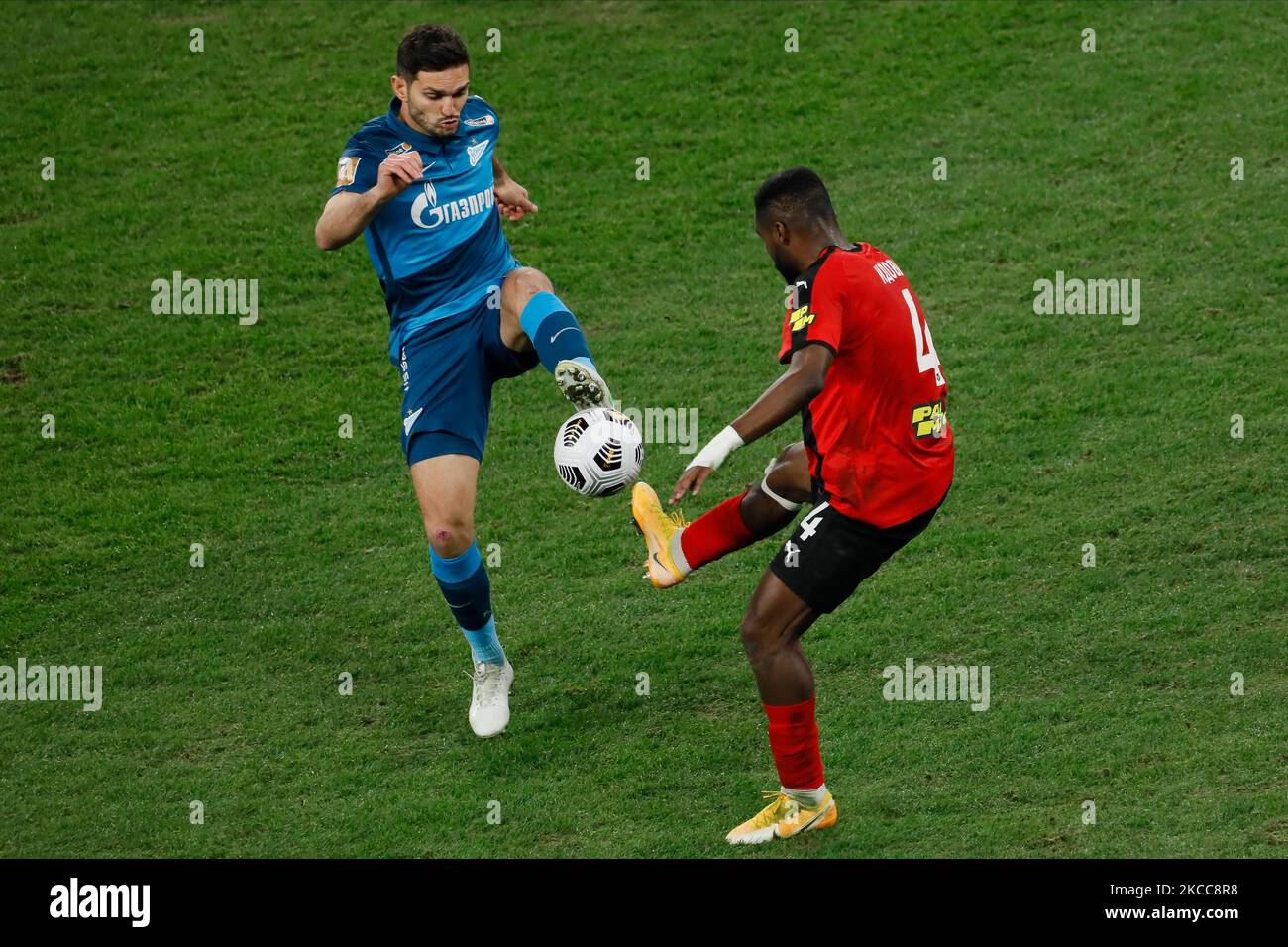 Brian idowu of khimki hi-res stock photography and images - Alamy