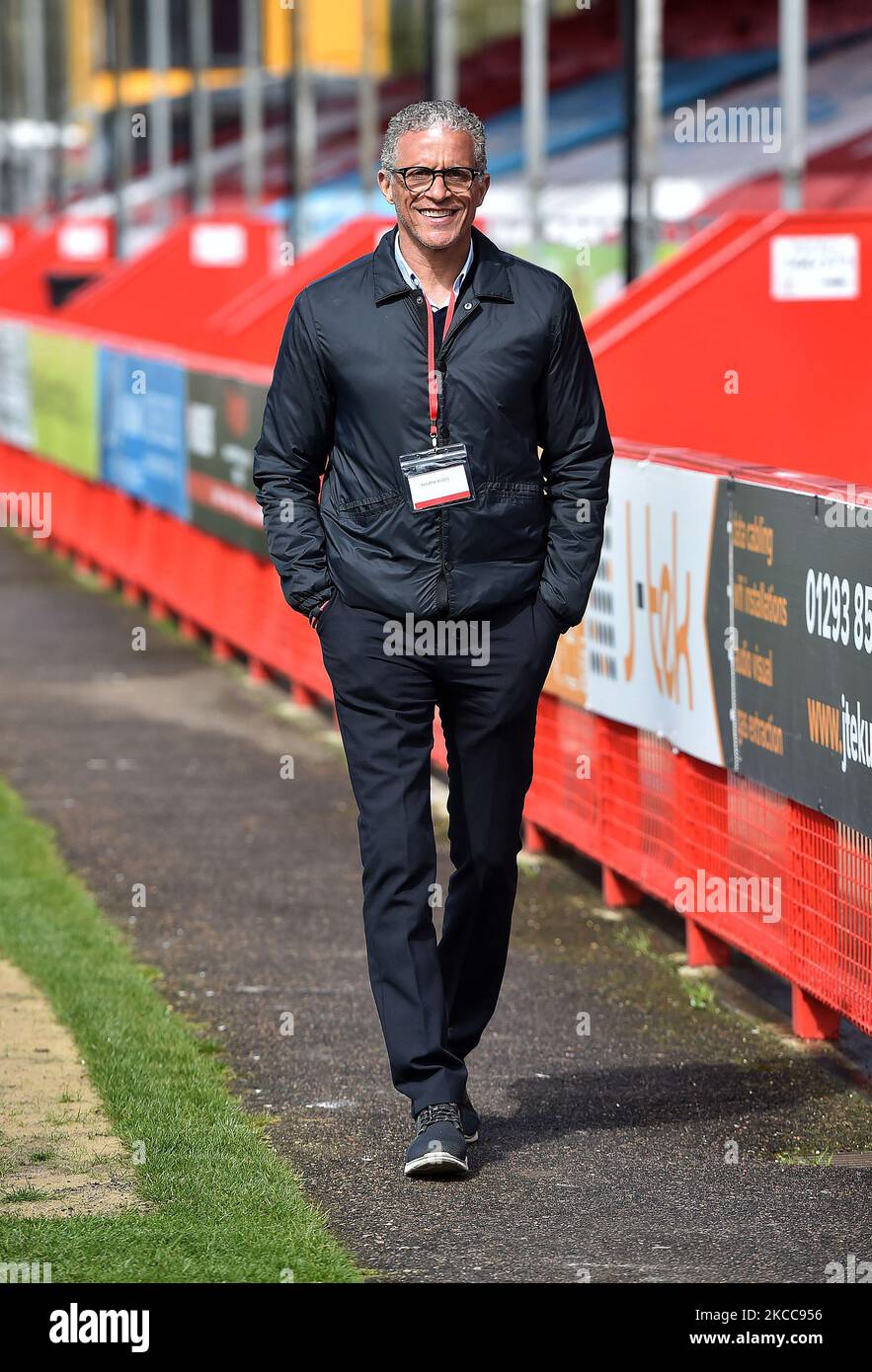 Keith Curle (Manager) of Oldham Athletic before the Sky Bet League 2 ...