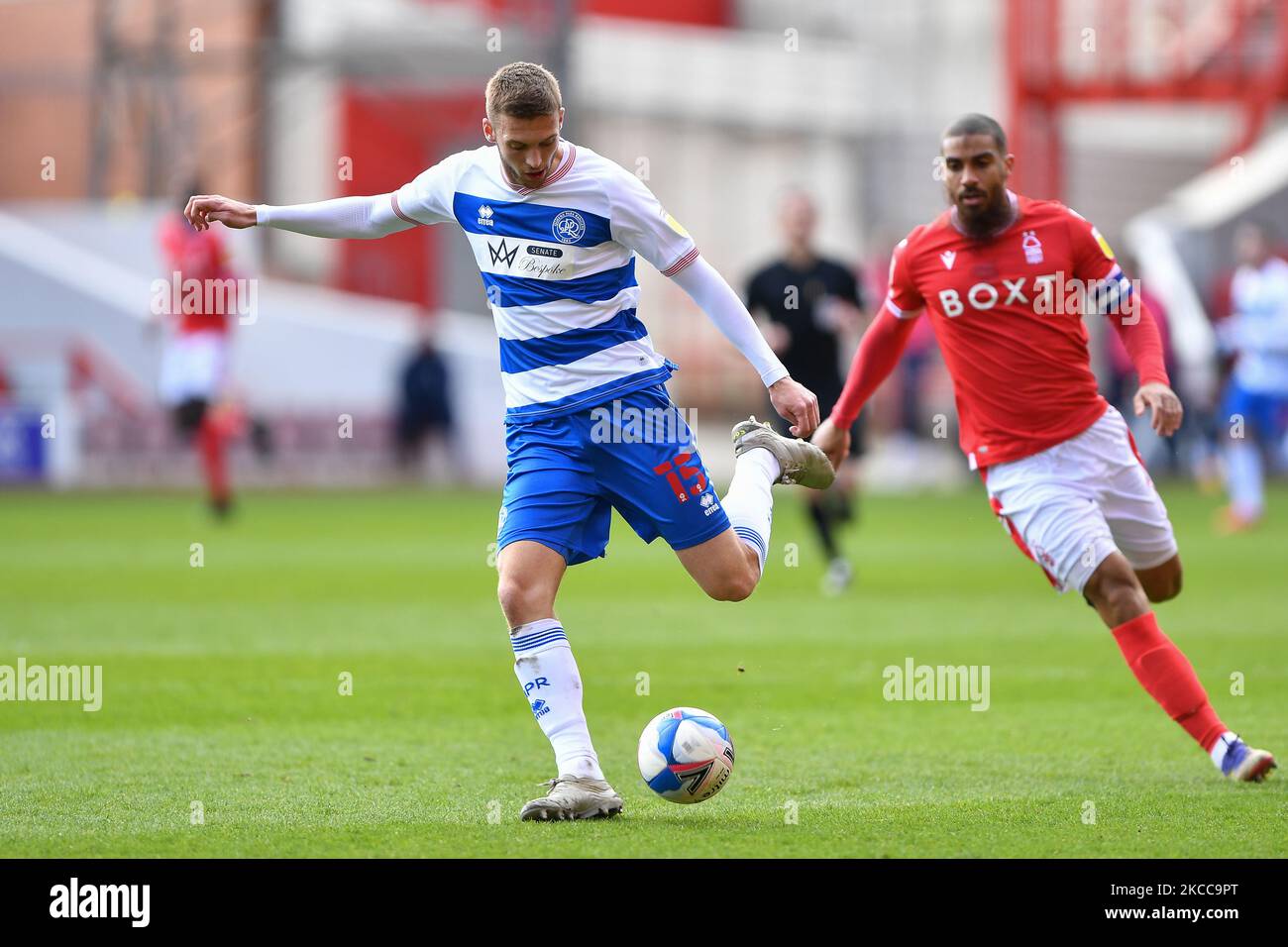 Sam Field of Queens Park Rangers in action during the Sky Bet ...