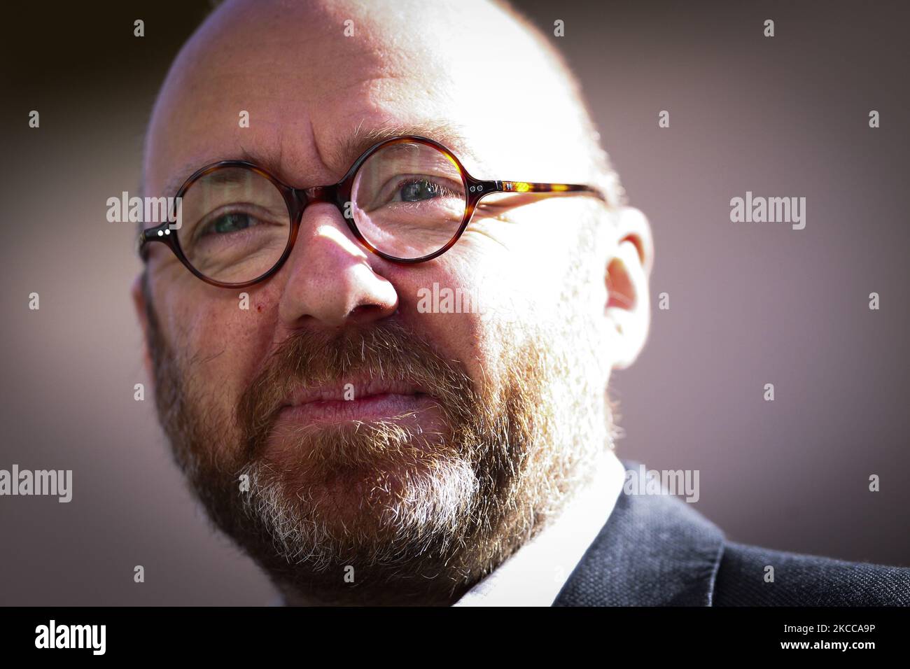 Scottish Greens co-leader Patrick Harvie during a visit to Queen Street ...
