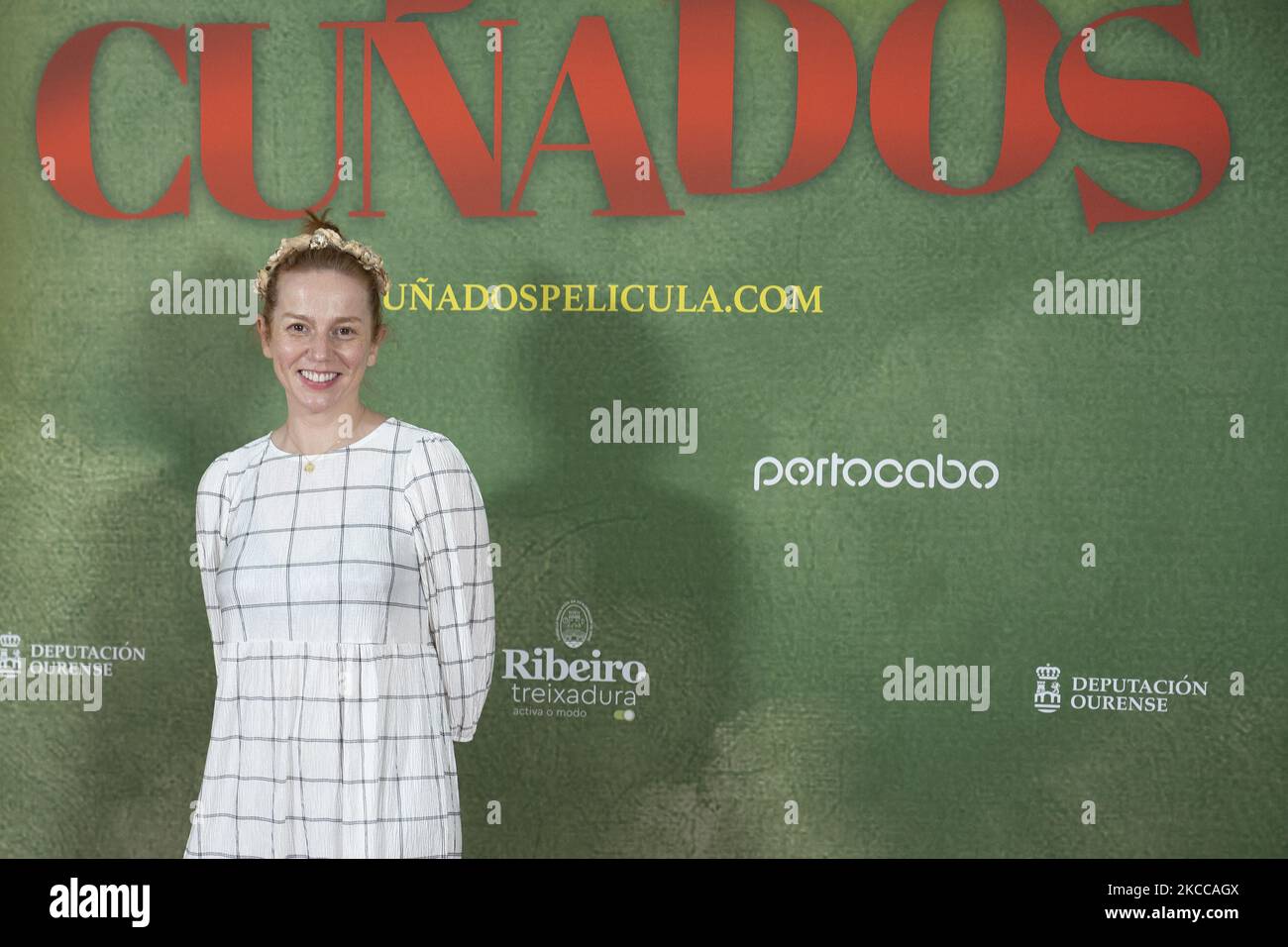 Actress Maria Vazquez attends 'Cuñados' photocall at the Callao cinema ...