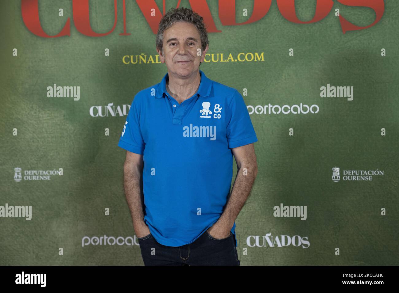 Actor Miguel de Lira attends 'Cuñados' photocall at the Callao cinema ...
