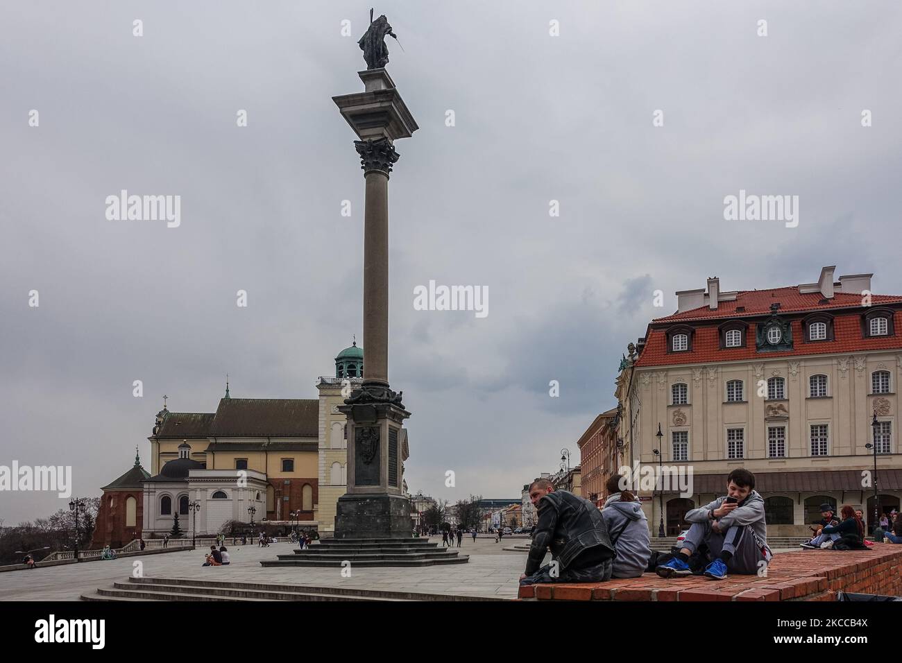 Sigismund's Column (Kolumna Zygmunta), originally erected in 1644 ...